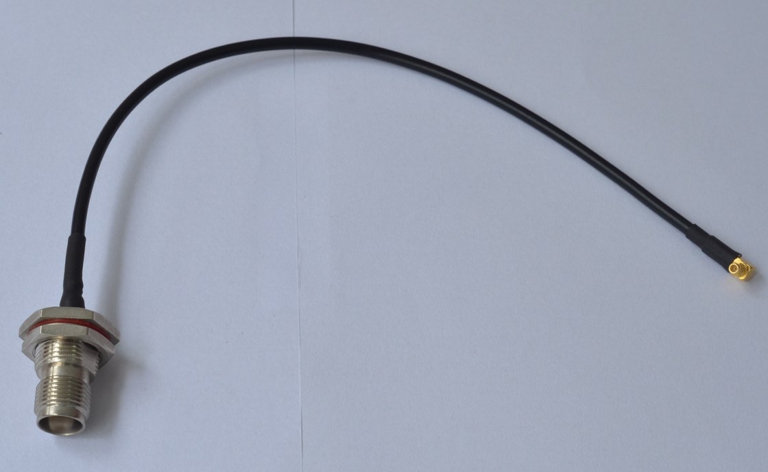 Custom RF Cable Assembly TNC Female To MMCX Male Connector RG 174 Cable