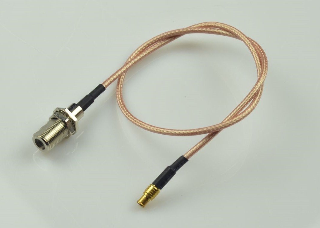 Wireless Industrial F Female To MCX Male Connector RG 316 Coaxial Cable ...