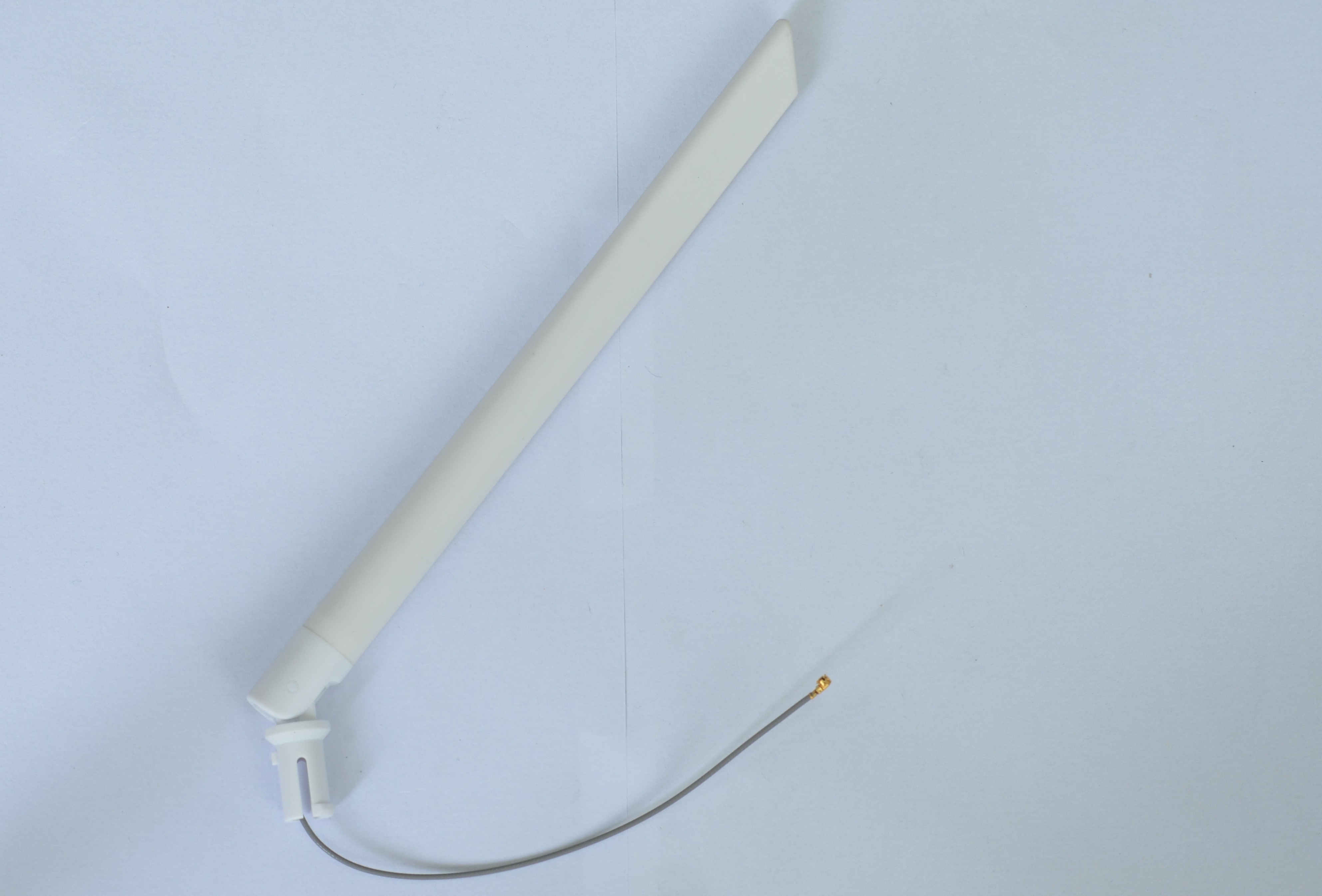White MEMO WIFI Omni Antenna With UFL connector RF 1.13 Cable