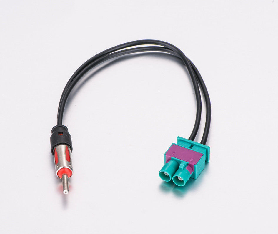 Double Fakra Connector Assembly Male to FM Radio Adapter With Pigtail ...